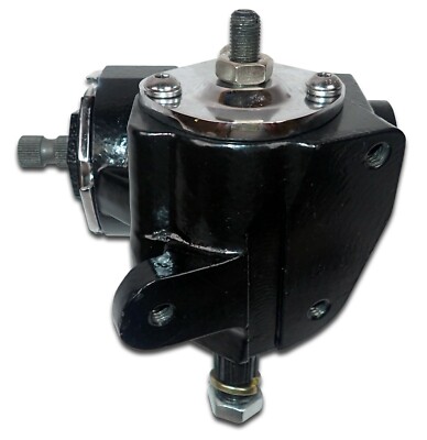 BLACK Ford T-Bucket Style Reversed Corvair Steering Box 20:1 Ratio ...