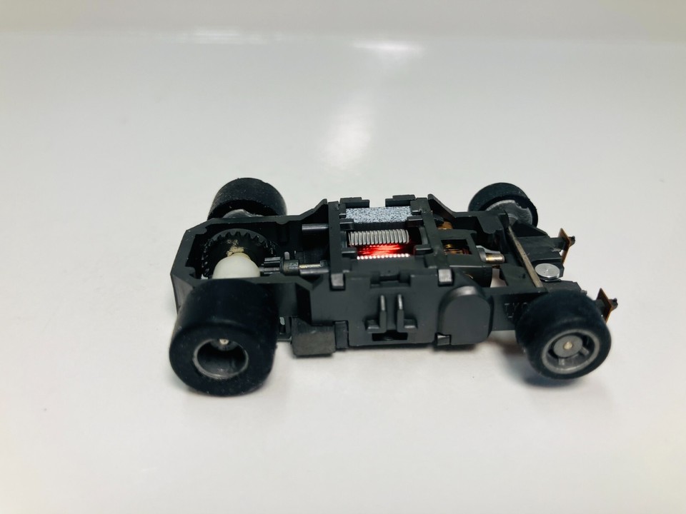 TYCO NOS 440 MAGNUM narrow chassis GRAY WHEELS & Silicone Rears ...
