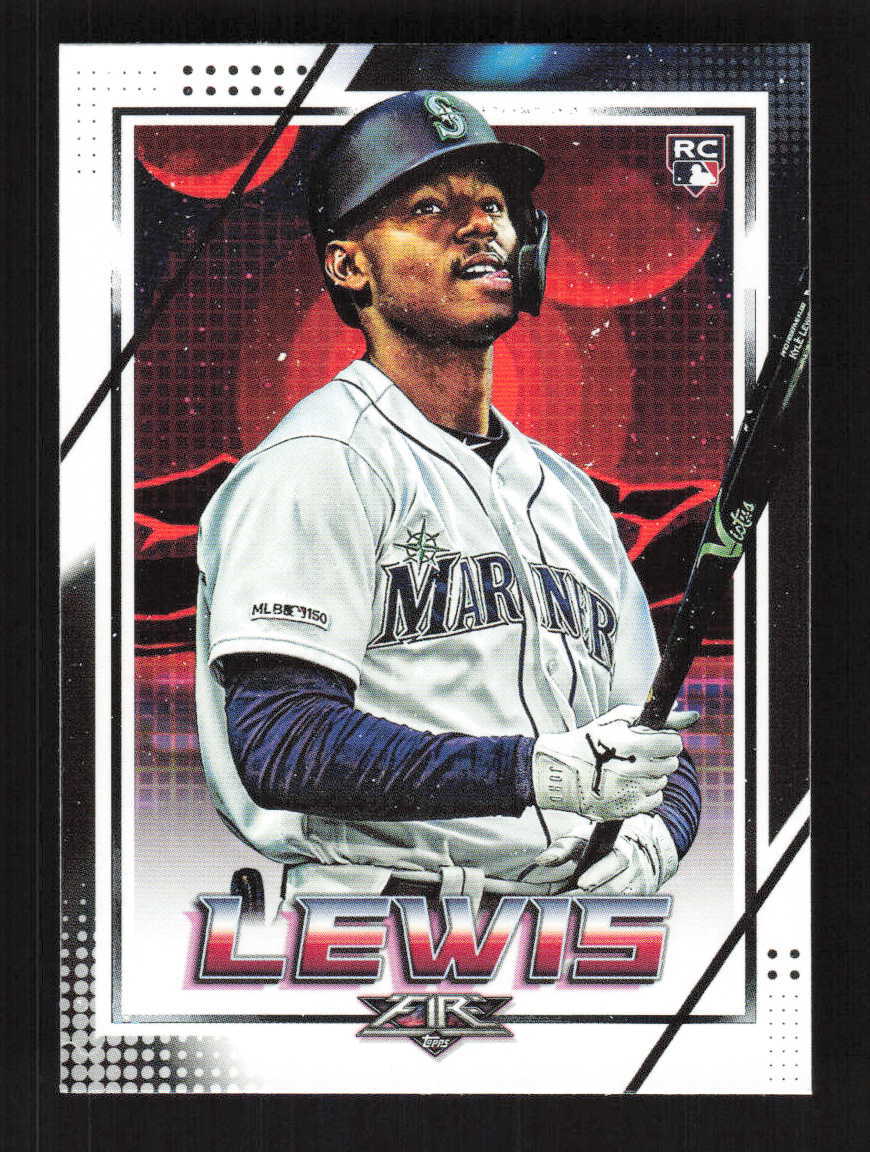Kyle Lewis 2020 Topps Fire Flame Seattle Mariners #130 | eBay