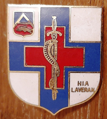 HIA LAVERAN Insigne Badge Hôpital des Armées Service Santé ORIGINAL ...