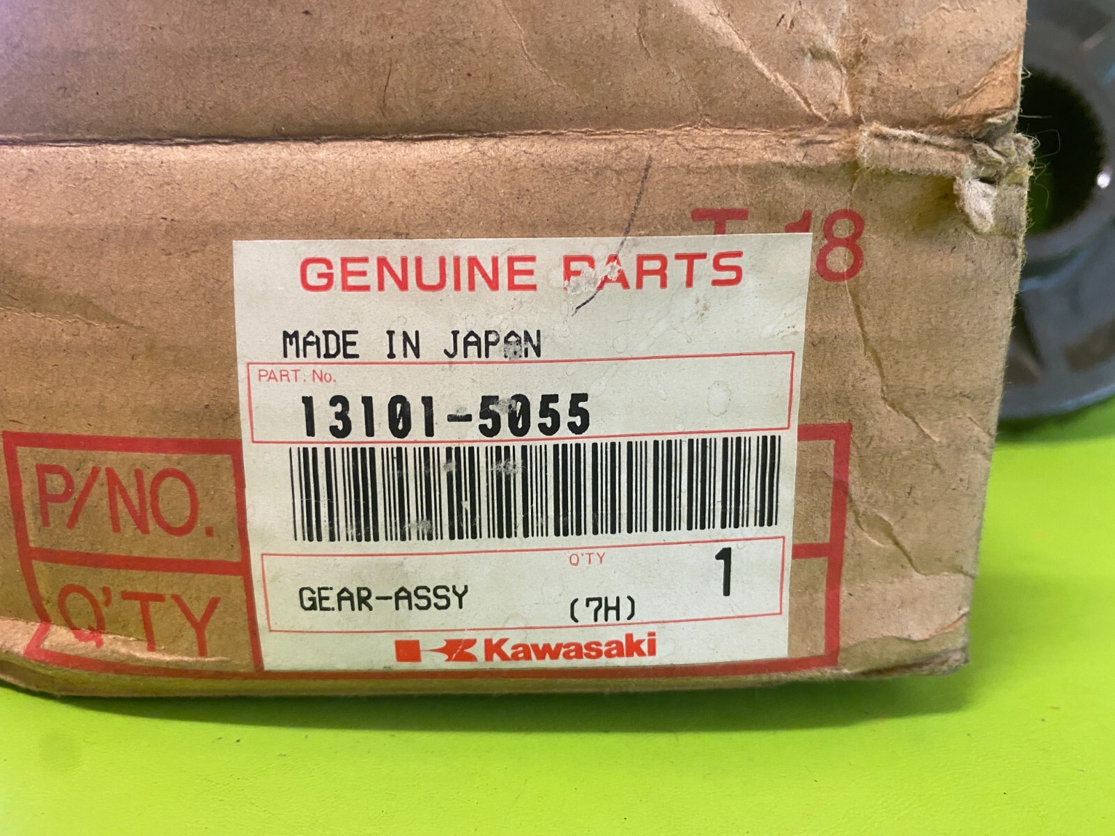 KAWASAKI NOS. Bayou 185, KLT185, BEVEL GEAR-ASSEMBLY, PART NO. 13101 ...