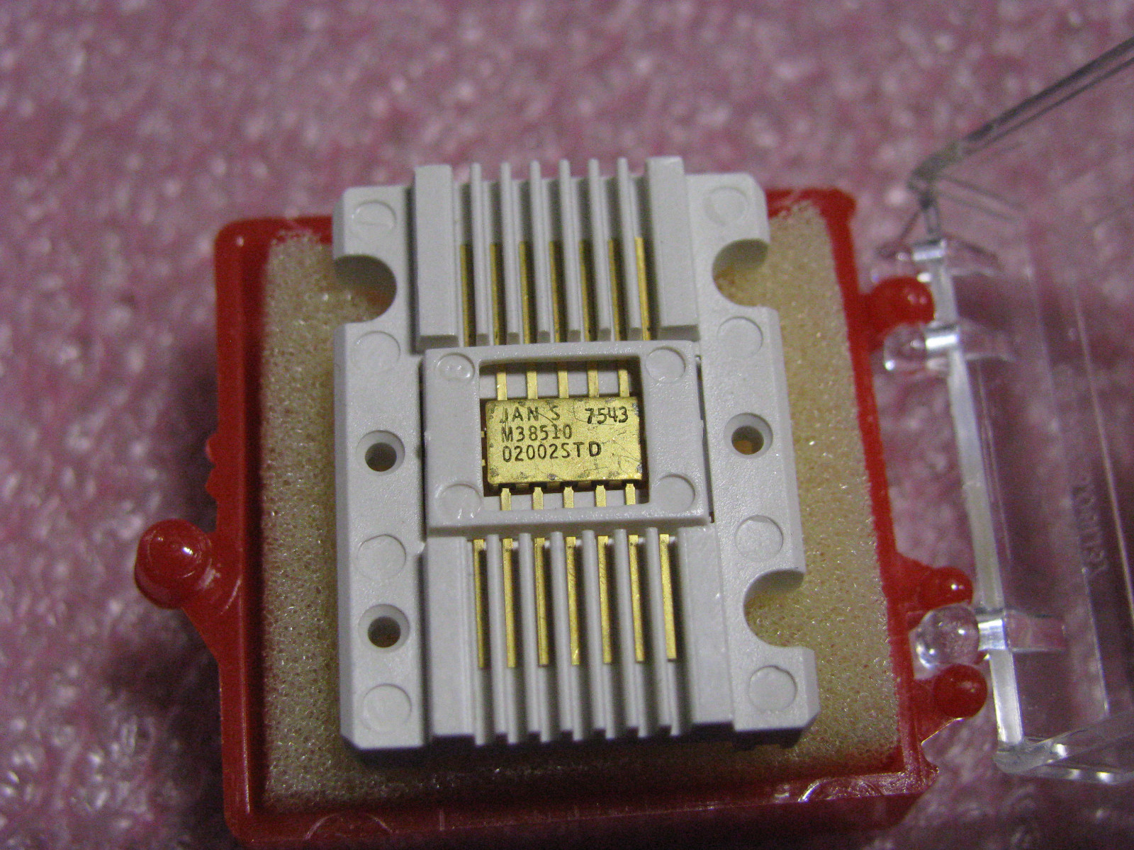 TI MICROCIRCUIT # M38510/02002STD 10PIN FLATPACK GOLD | eBay