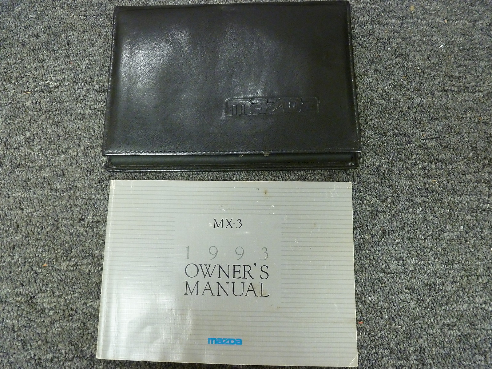 1993 Mazda MX3 Hatchback Owner Operator Manual User Guide GS Special 1 ...