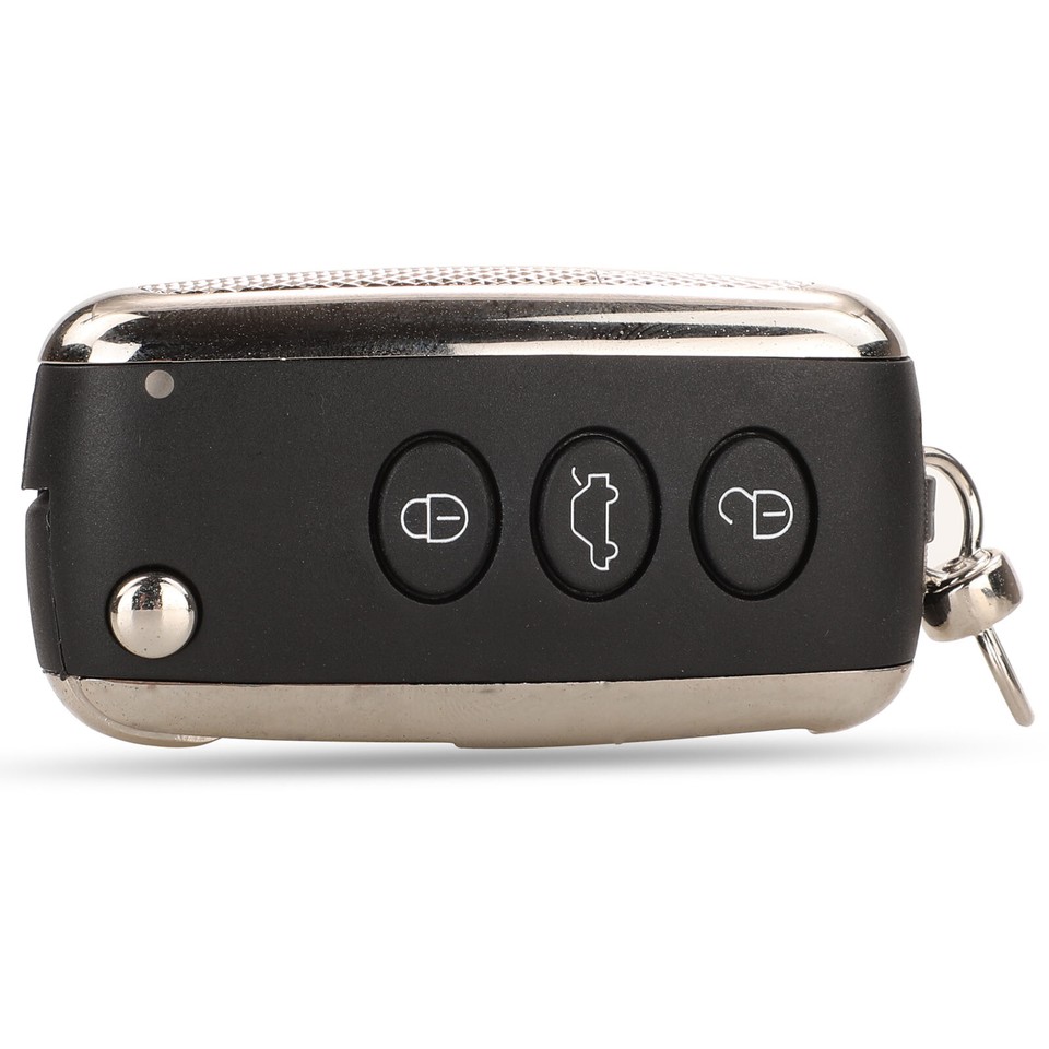 Flip Remote Key Shell for Bentley Continental GT GTC Flying Spur Fob 4 ...