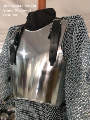 Medieval Full body Chest plate armour,Breastplate armour,Cosplay larp ...