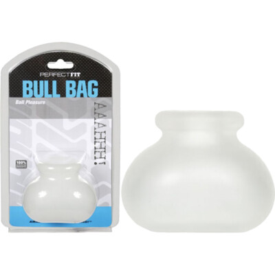 Perfect Fit Bull Bag 0.75" Ball Stretcher & Weight Nut Sack Scrotum Toy ...