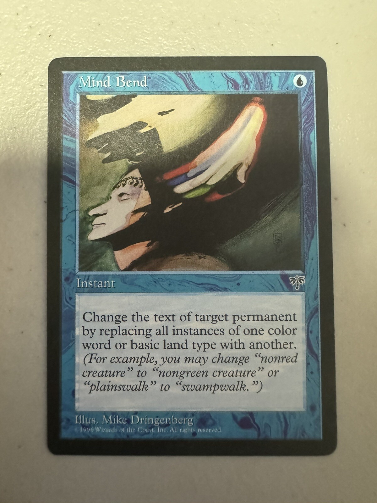 MTG Mind Bend Mirage Regular Uncommon 1996 Magic The Gathering | eBay