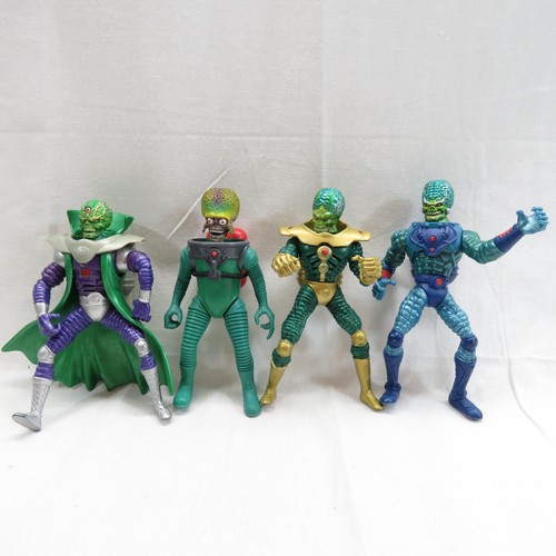 Lot of 4 Vintage 1996 Trendmaster Mars Attacks Action Figures 6" | eBay