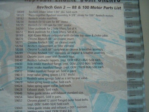 Lot of 4 Valve Guides for RevTech 88" and 100" Motors | eBay