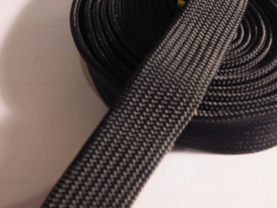 5/8" nylon multifilament YOU P[ICK THE LENGTH black TECHFLEX - USA | eBay