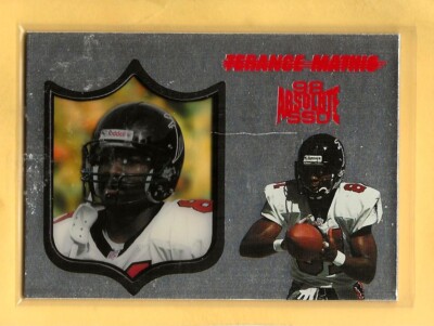 TERRANCE MATHIS - 1998 Playoff Absolute SSD - #143 - Falcons - Comb ...