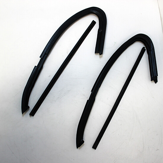1973-1980 Chevy Truck Vent Window Seals and Door Glass Rubber Felt Kit ...