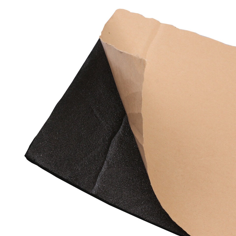 50x Sheets Sound Deadening Damping Mat Car Silent Compact Van Proofing ...