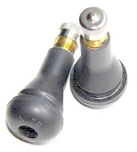 Genuine MERCEDES Tire Valve 2 Pcs Rubber Valves Front 0004000213 | eBay