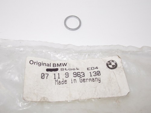 NOS BMW 1974-2009 K R TWO ALUMINUM WASHER GASKET SEAL 12x16x1.5 mm ...