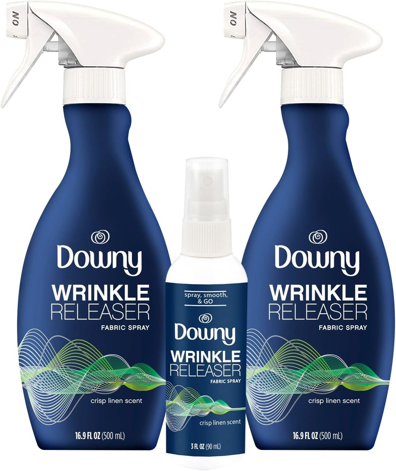 Downy Wrinkle Releaser Spray, All in One Formula, Removes Wrinkles ...