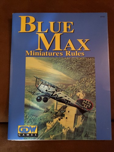 GDW Blue Max Miniatures Rules UNPUNCHED 0760 1995 | eBay