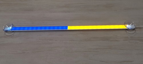 Ukranian Drapeau 12V 24V LED Cabine Léger Ukraine Intérieur Barre 500mm ...