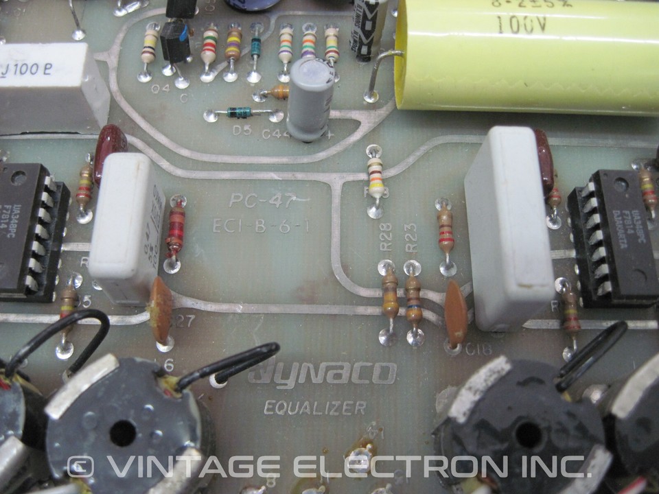 RARE - NOS DYNACO PC-47 Stuffed PC Board (SE-10 Equalizer) - P/N 957047 ...