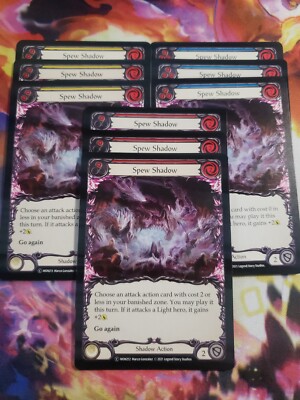 9 Card Playset Spew Shadow Red/Yellow/Blue Monarch Flesh and Blood | eBay