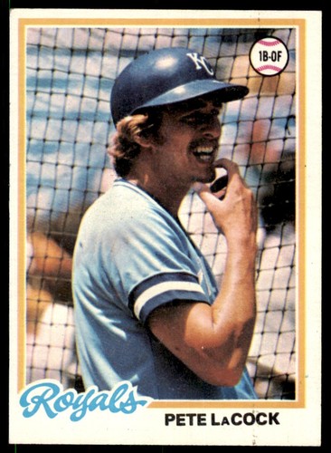 1978 TOPPS PETE LACOCK KANSAS CITY ROYALS #157 | eBay