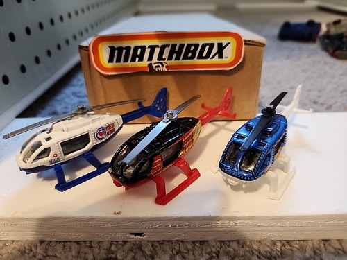 Matchbox Rescue Helicopter Lot Of 3 Loose | eBay