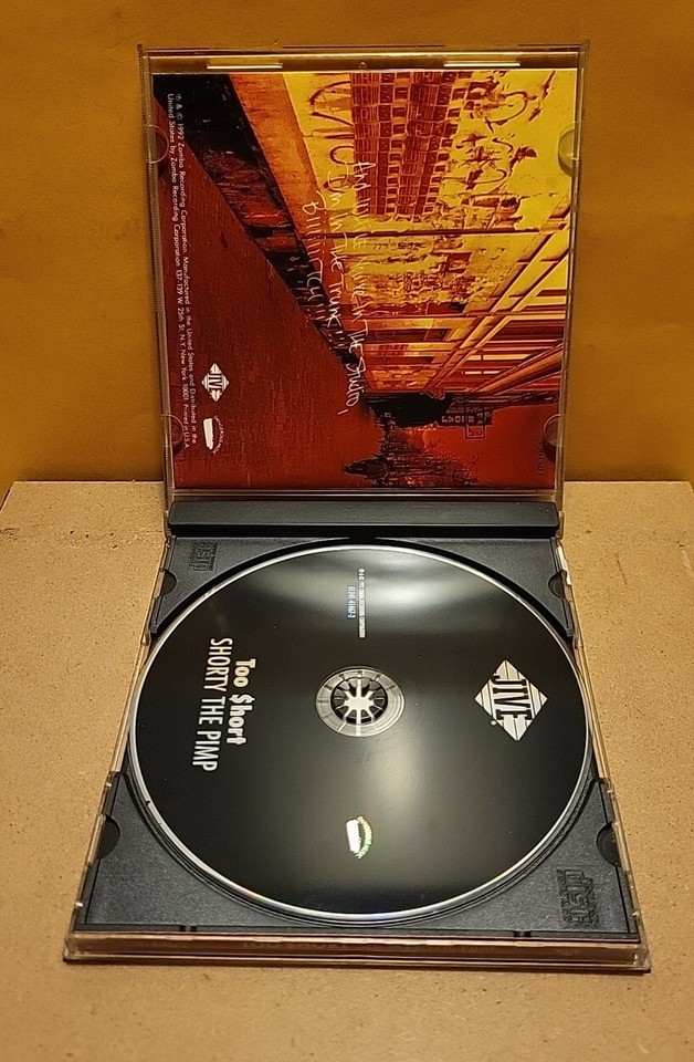 Too Short Shorty The Pimp CD 1992 Jive Original Release Vintage ...