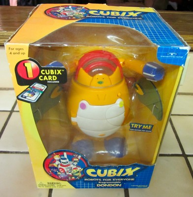 Cubix Robots For Everyone Programmable DONDON 2001 Trendmasters NEW ...