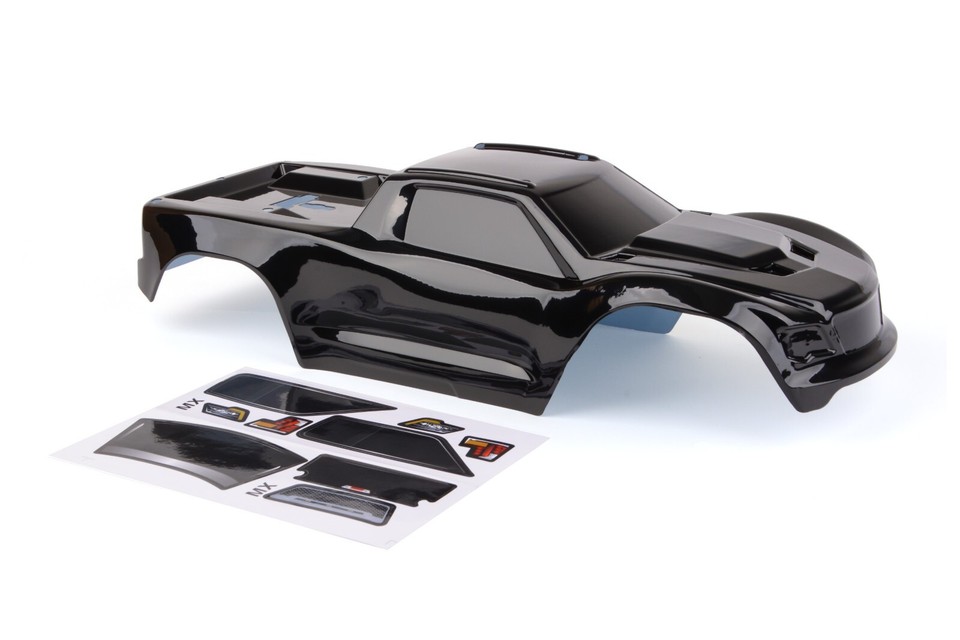 Custom Body Solid Black for V2 WideMaxx Traxxas Maxx 1/10 4WD Truck ...