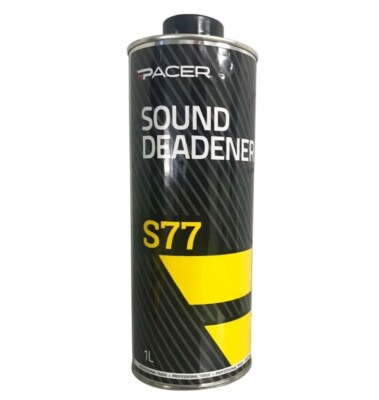 Pacer S77 Sound Deadener Spray On Underbody Coating Paint Black 1L ...