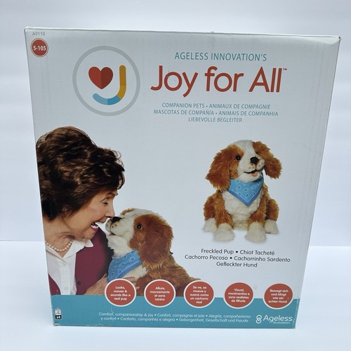 Ageless Innovations Joy For All Dog Companion Pet Pup Interactive New ...