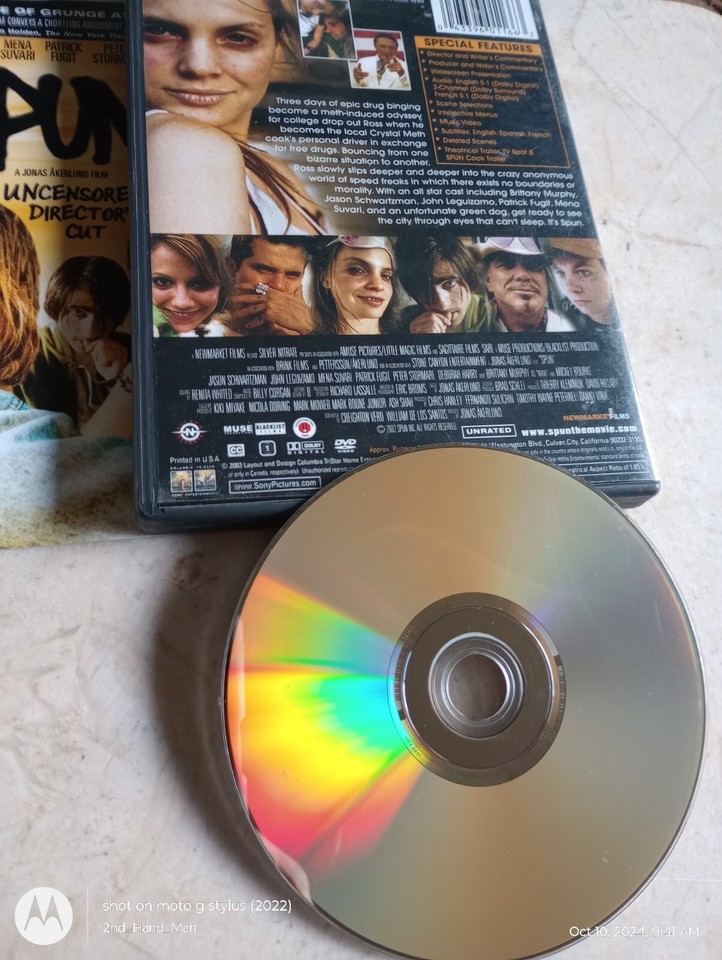 2003 SPUN UNCENSORED DIRECTORS CUT DVD | eBay