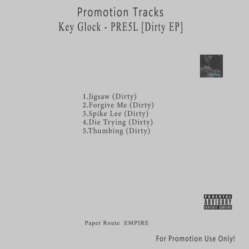 Rap/Hip-Hop.. White CD. Key Glock - PRE5L [Dirty EP] | eBay