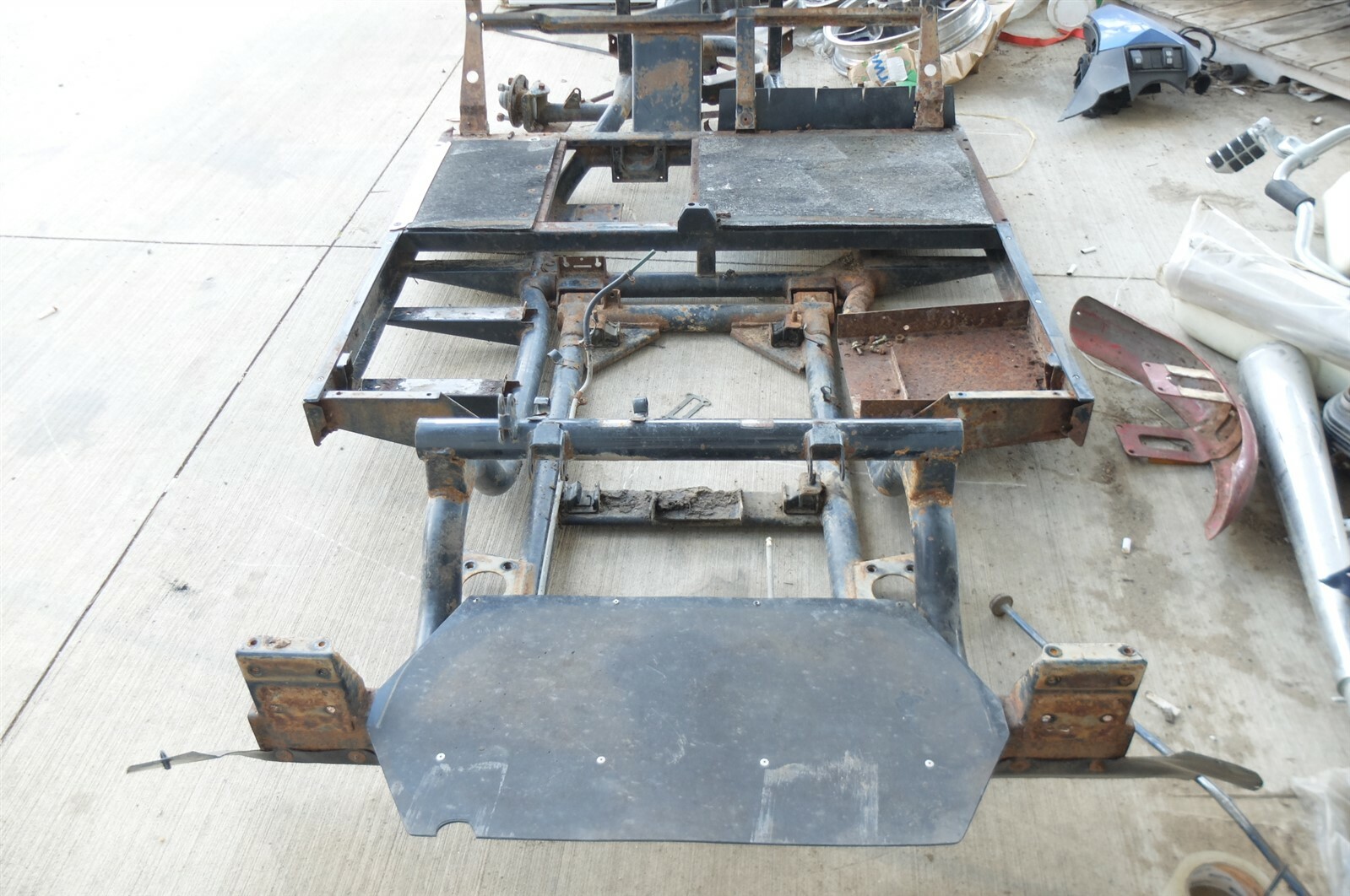 Yamaha Gas 2 Stroke Golf Cart G1 G 1 frame chassis | eBay