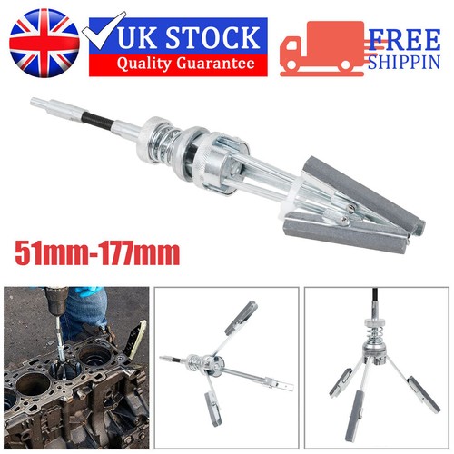 Car Engine Brake Cylinder Hone Flex Shaft Bore Honing Tool 51mm - 177mm ...