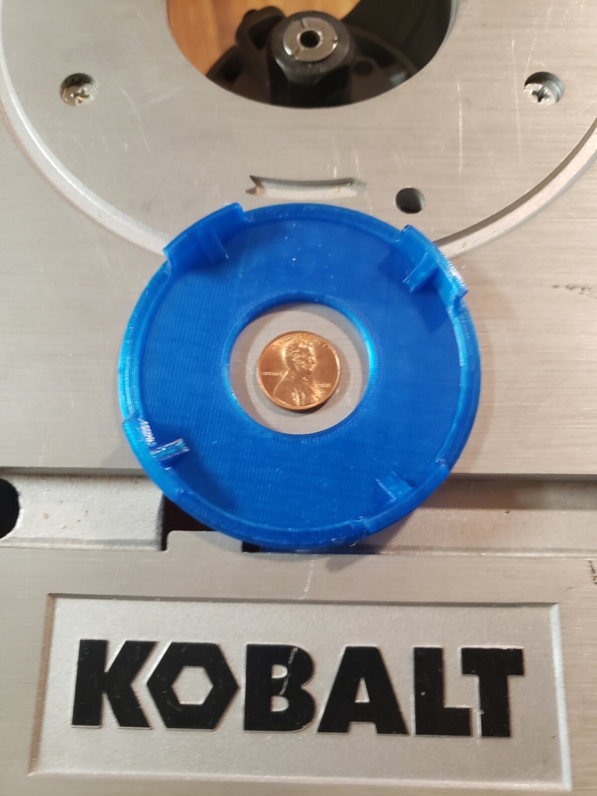 Lowes Kobalt router table ring set inserts Better fit more durable than ...