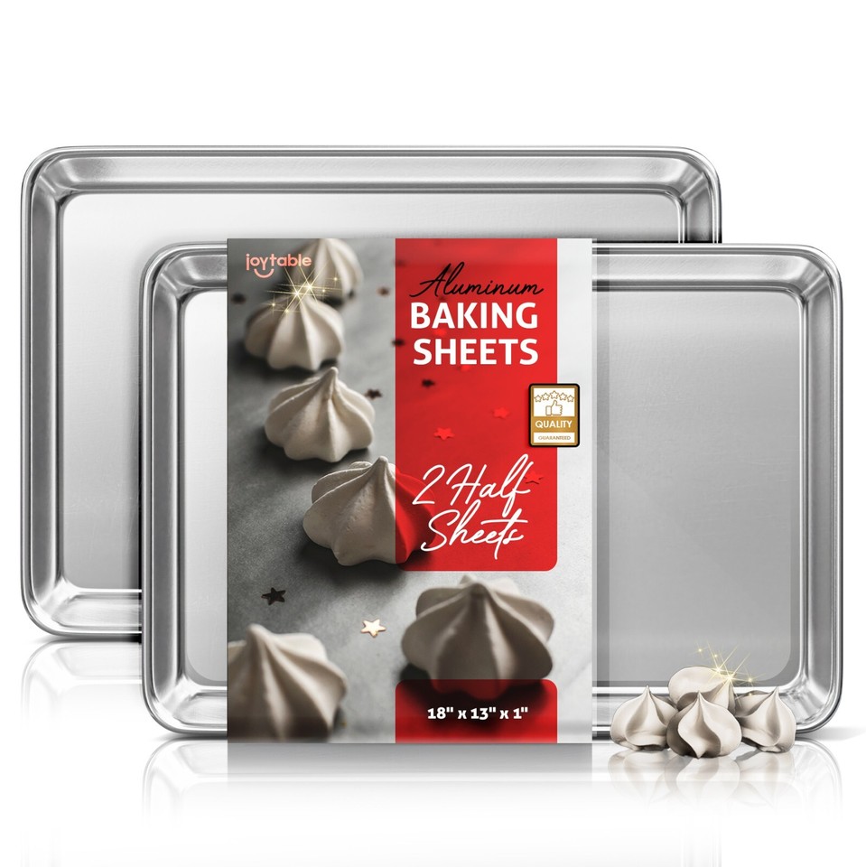 Aluminum Baking Sheets, Nonstick Steel Cookie Sheets Cooking & Baking ...