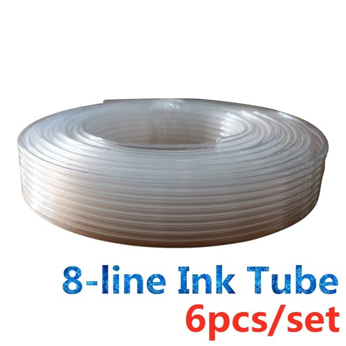 6Pcs OEM-8-line Ink Tube ECO Solvent 2.6mm x3.6mm for Epson Stylus Pro ...