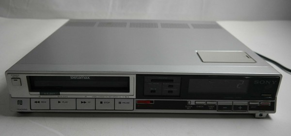 Sony Betamax Player Sl-10 Beta VCR Video Cassette Recorder for sale ...
