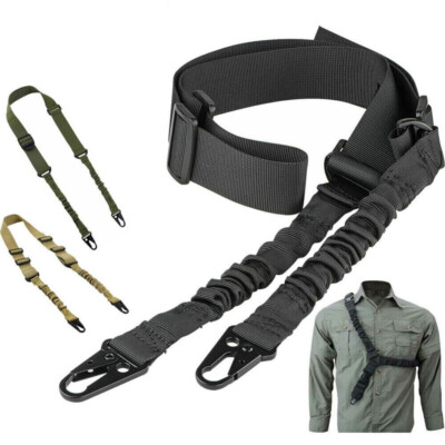 Nylon Multi-function Bungee Sling Adjustable Two Point Tactical Tool ...