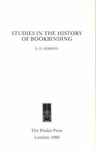Studies in the History of Printing Ser.: Studies in the History of ...