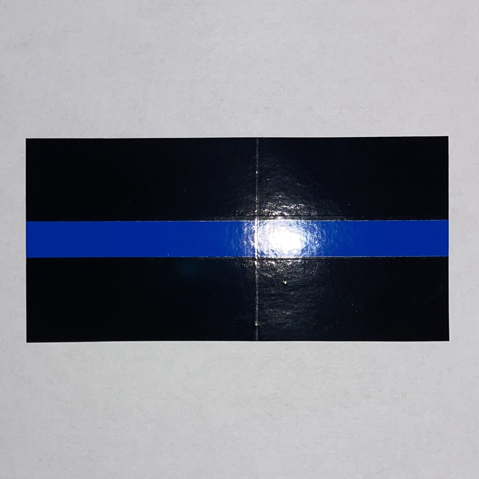 Thin Blue Line Decal - Bumper Sticker or Window Decal | eBay