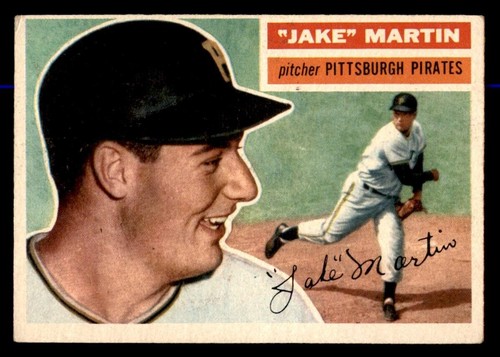 1956 Topps Baseball #129 Jake Martin VG/EX *h3 | eBay