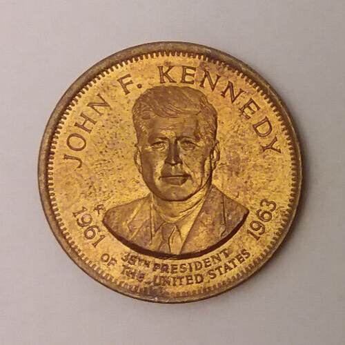 John F. Kennedy 35th President Coin Medal Token 26mm | eBay