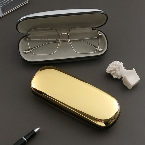 Portable Hard Shell Metal Spectacle Box Myopia Box Eyeglasses Case ...