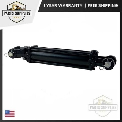 Tie-Rod Clevis Hydraulic Cylinder 2" Bore x 10" Stroke 1-1/8" Rod 8 SAE ...