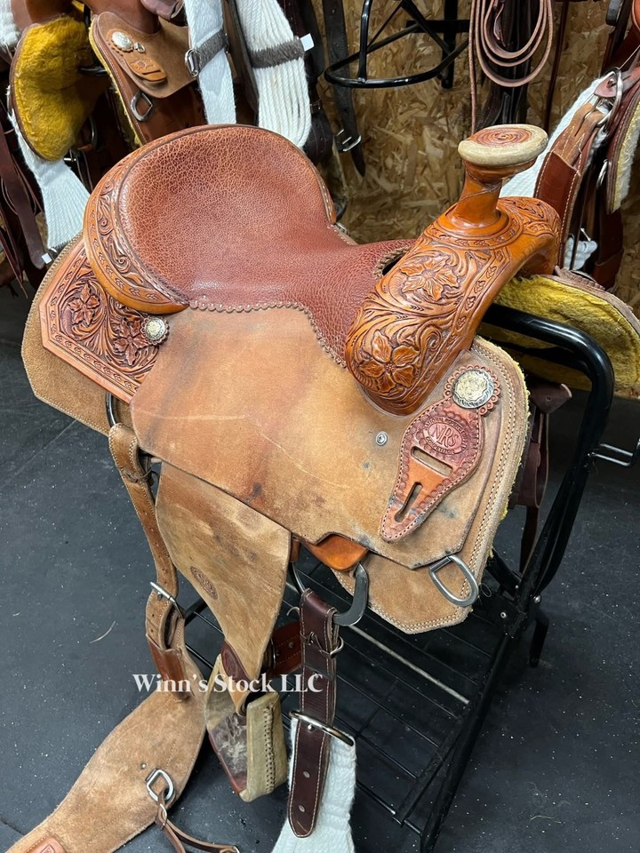 15" NRS - Roping Saddle | eBay