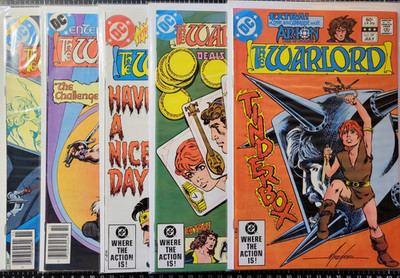 70s & 80s 8 DC Comic Books of The Warlord (VF Condition) | eBay