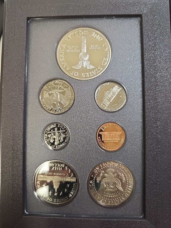 1989 Prestige Proof Set US Mint (OGP) Congressional Silver Dollar | eBay
