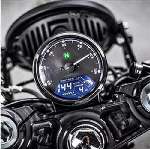 LCD Digital Speedometer 8-18V Gear Tachometer Odometer Kits Fit For ...